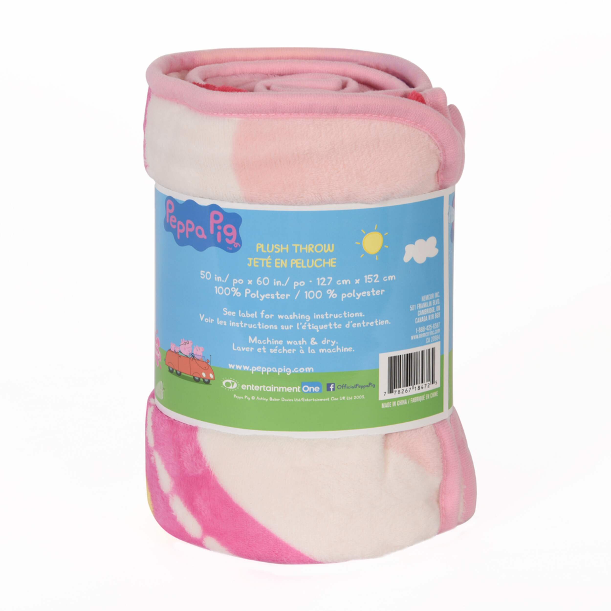 Nemcor Peppa Pig Toddler Blanket, 50 x 60-in | Canadian Tire