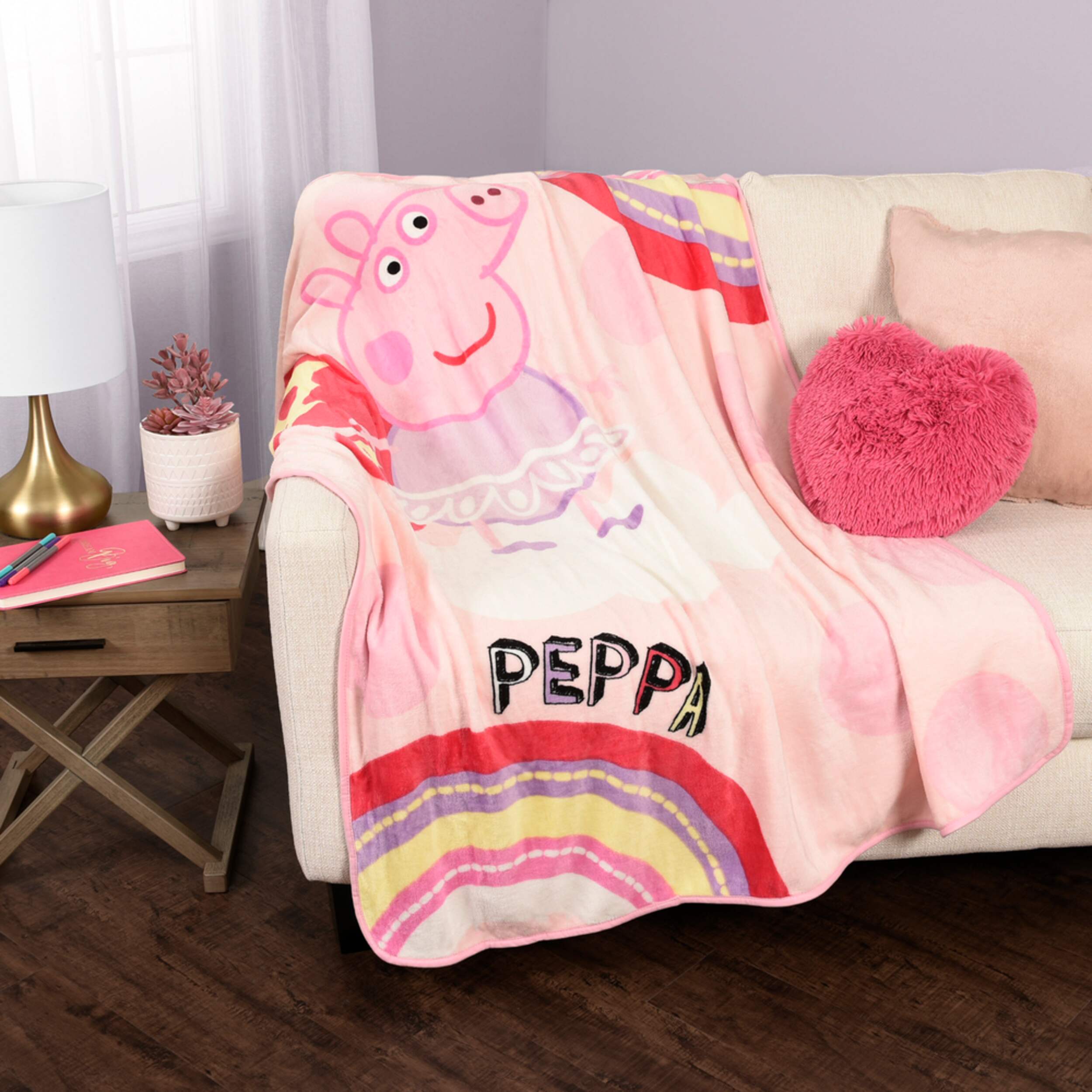 Nemcor Peppa Pig Toddler Blanket, 50 x 60-in | Canadian Tire