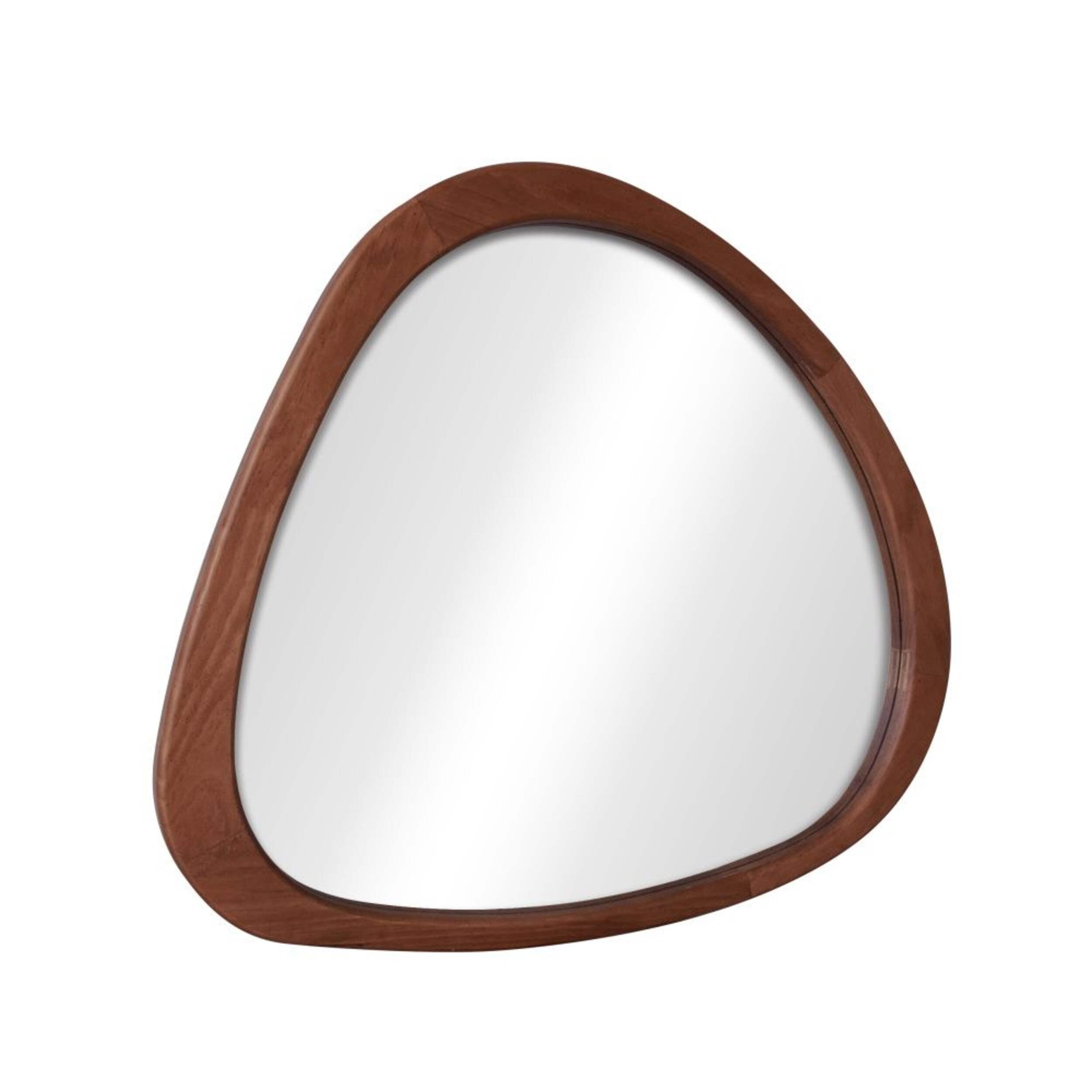 Miroir asymétrique Homeworks Hudson, noyer, 32 x 35 po | Canadian Tire