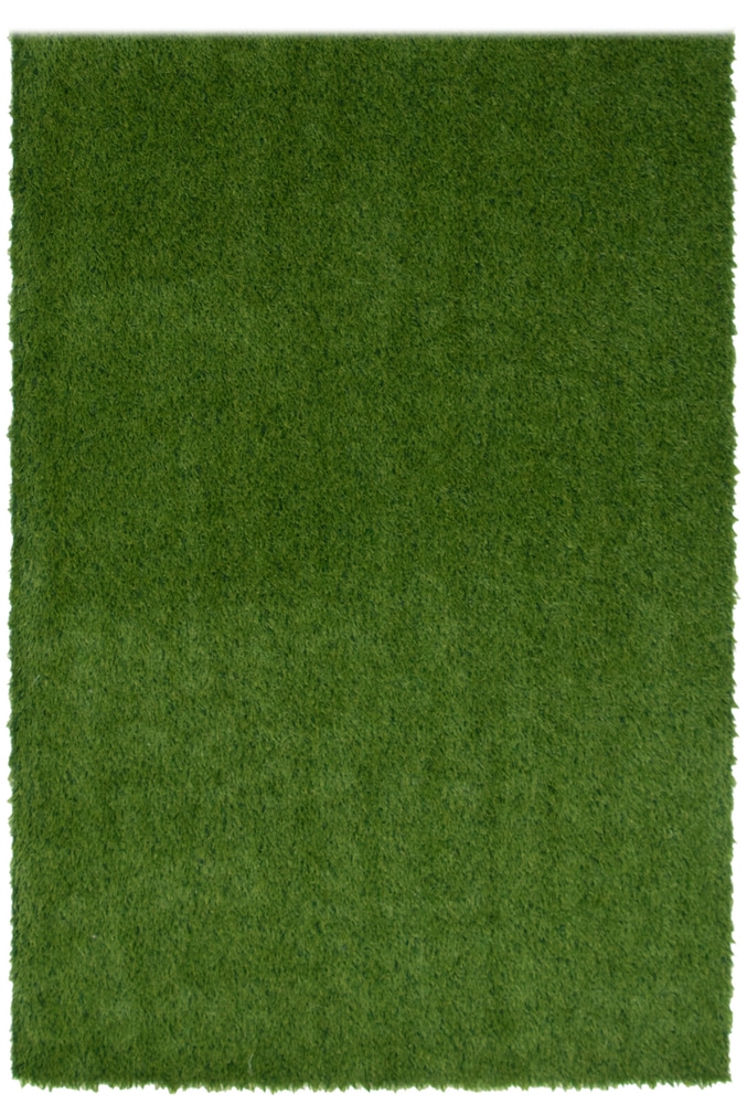 ECARPET Faux Indoor/Outdoor Area Rug, Grass Green, Assorted Sizes ...