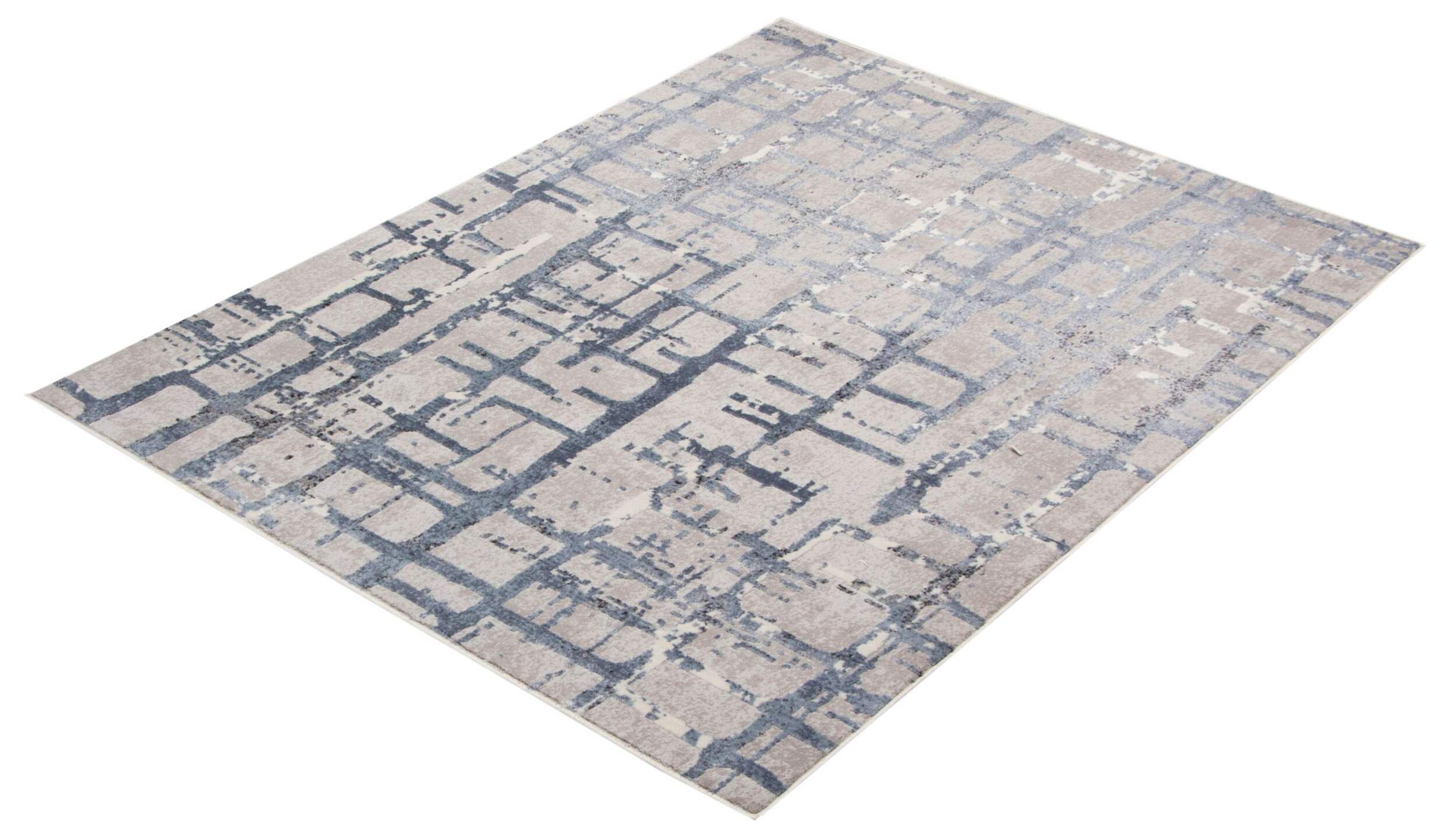 ECARPET Anitra Indoor Area Rug, Light Blue/Grey, Assorted Sizes ...