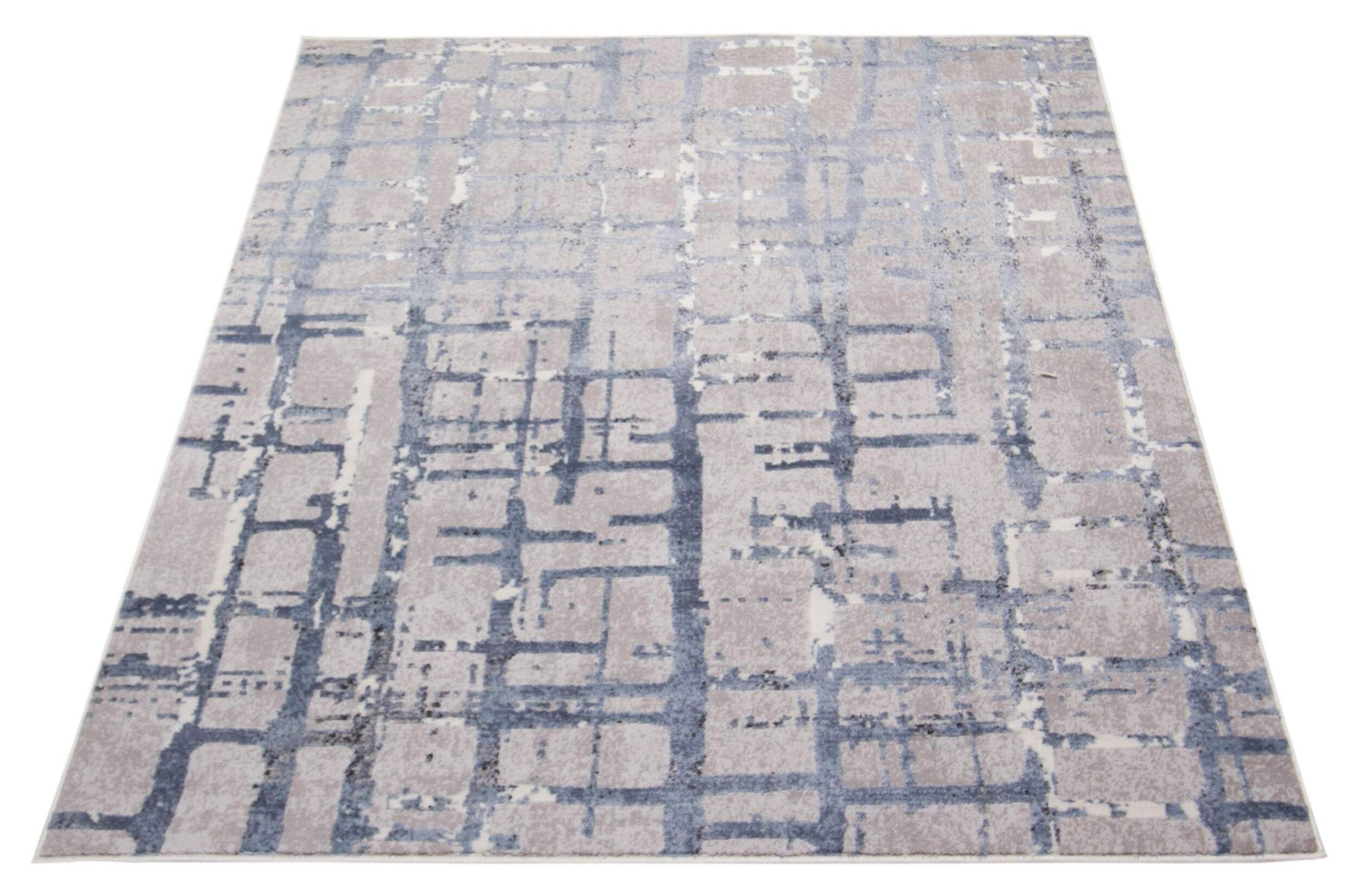 ECARPET Anitra Indoor Area Rug, Light Blue/Grey, Assorted Sizes ...