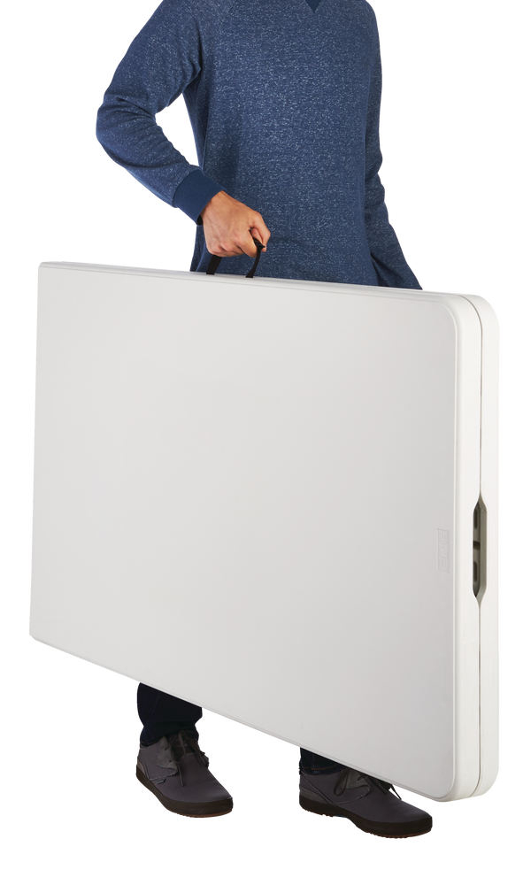 Table pliante portative For Living en plastique et en métal avec ...