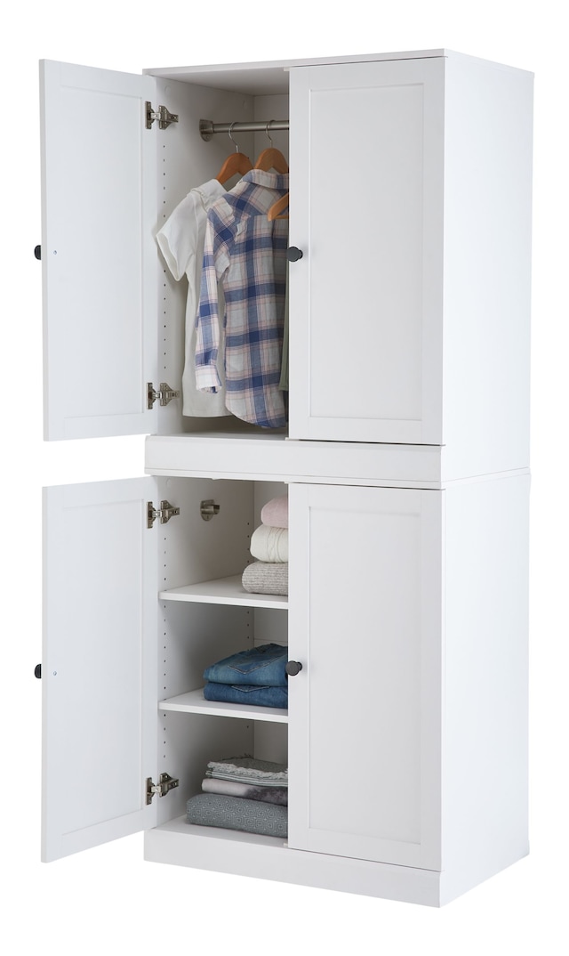 CANVAS Bellevue Modular Stackable Storage Cabinet, White | Canadian Tire