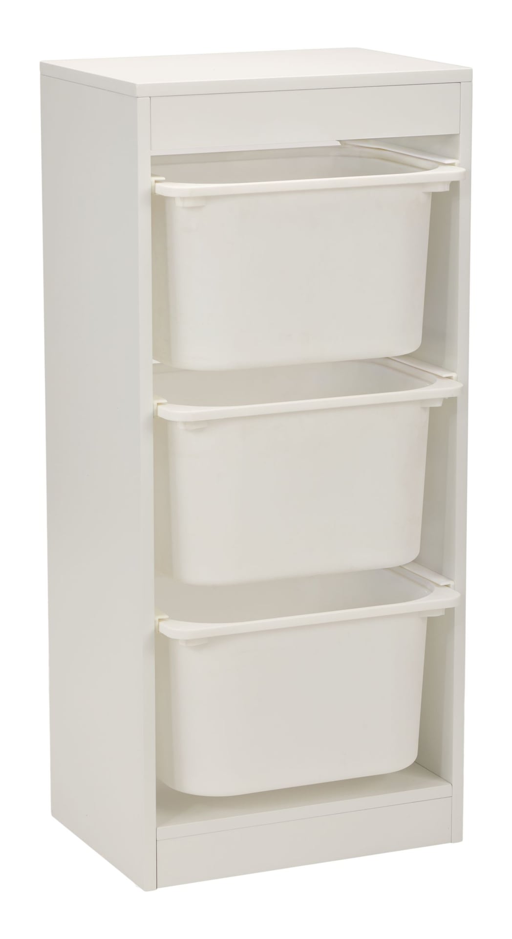 For Living 3-Bin Stackable Pull Out Organizer, White | Canadian Tire