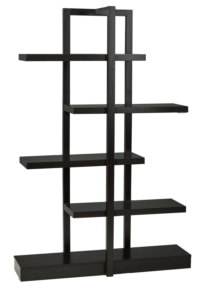 Brassex Contemporary Multi-Tier Display Shelf, Dark Cherry | Canadian Tire