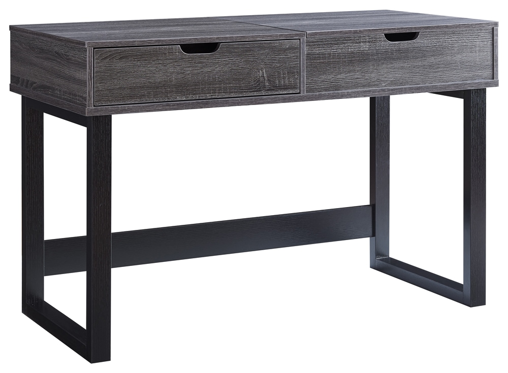Brassex Dual Lift Top Desk with Storage, Grey/Black | Canadian Tire