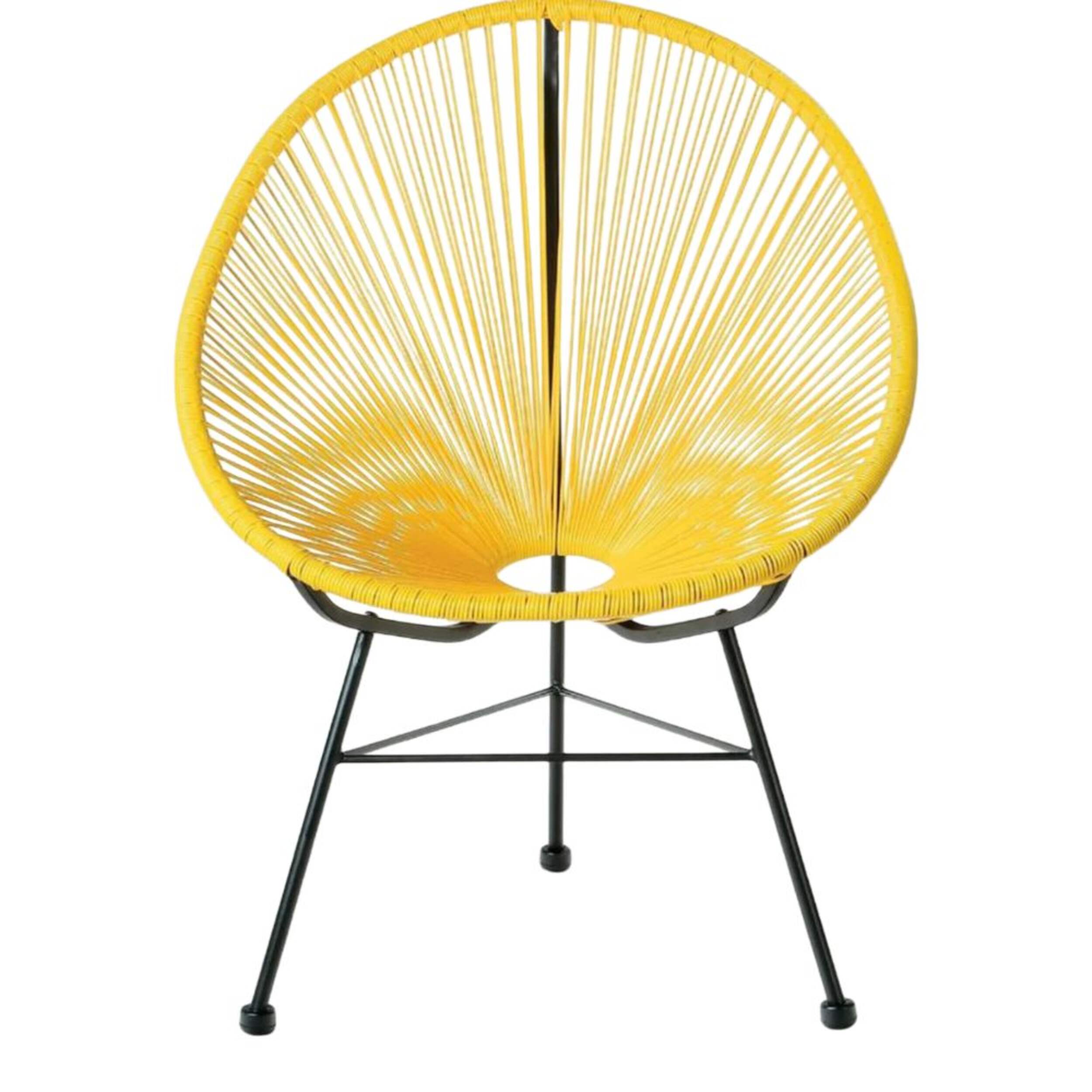 Take Me Home Acapulco Chair, Yellow | Canadian Tire