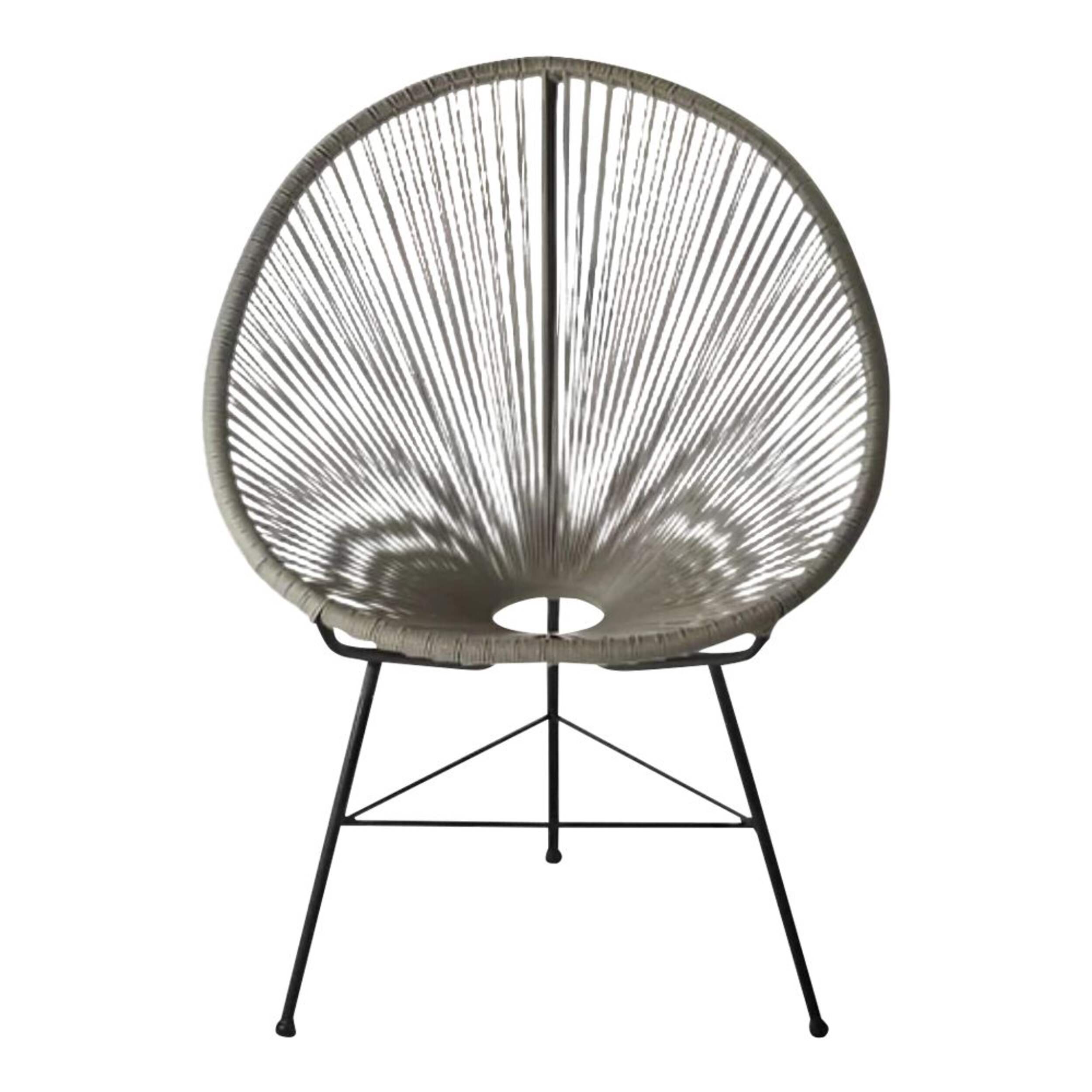 Take Me Home Acapulco Chair, Grey | Canadian Tire
