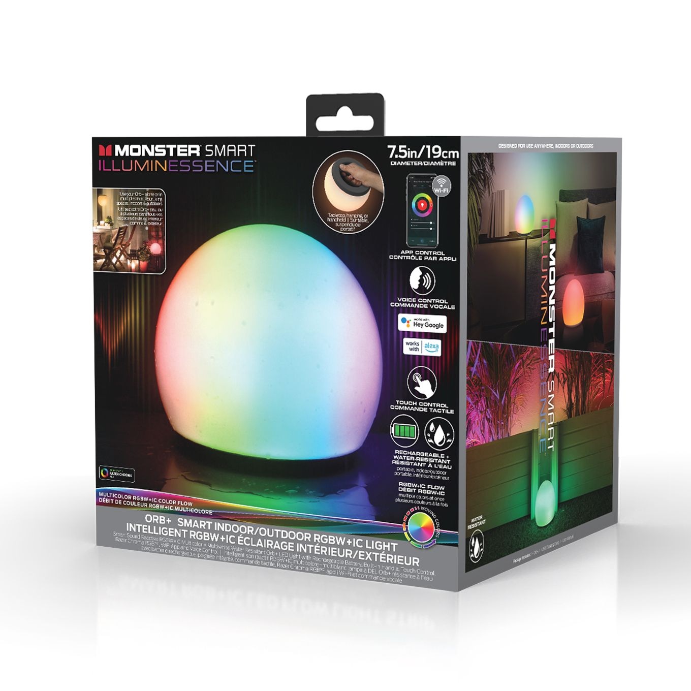 Monster Illuminessence ORB+ Smart Portable LED Light | Canadian Tire