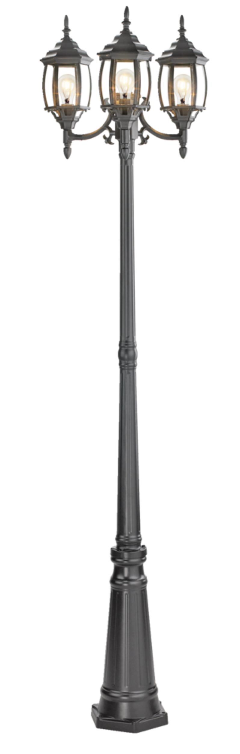 Lanterne sur poteau d'extérieur à 3 têtes NOMA, résistant aux ...