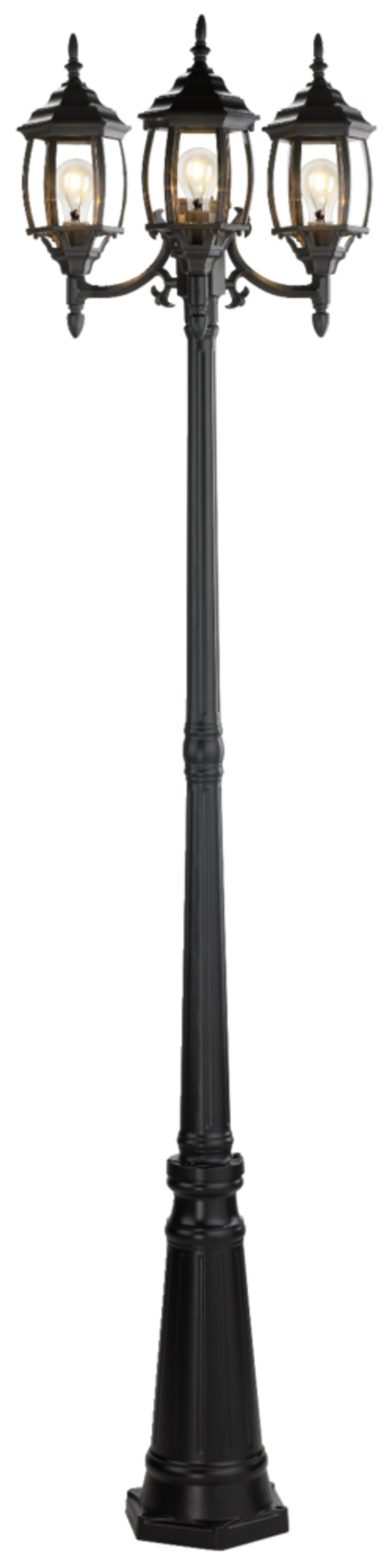 Lanterne sur poteau d'extérieur à 3 têtes NOMA, résistant aux ...