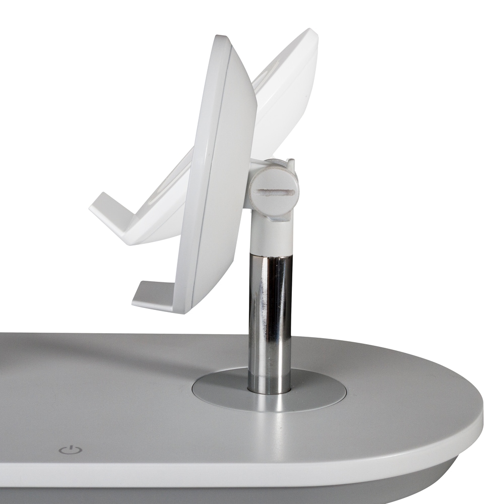 OttLite Wireless Charging LED Makeup Mirror, White | Canadian Tire