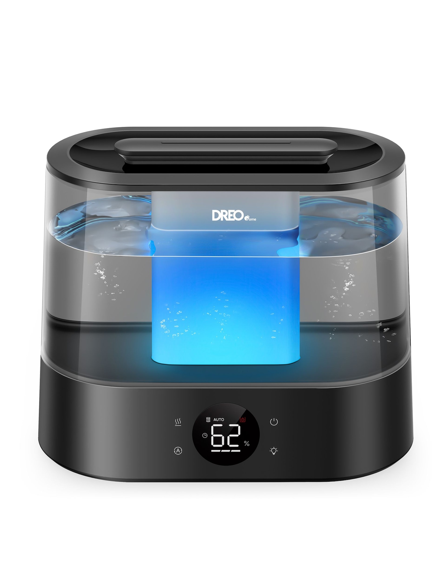 DREO Home Top Fill Smart Supersized Cool Mist Air Humidifier, Black, 4 ...