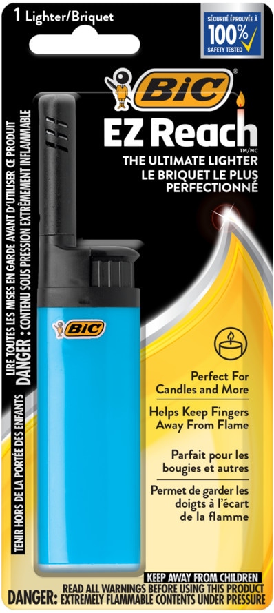 BIC® EZ Reach Wand Lighter, Assorted, 1-pk | Canadian Tire