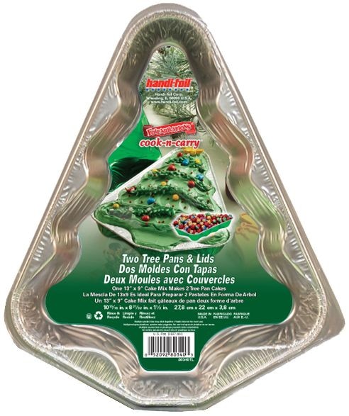 Handi-Foil Holiday Tree Baking Pan and Lid, 2-pcs | Canadian Tire