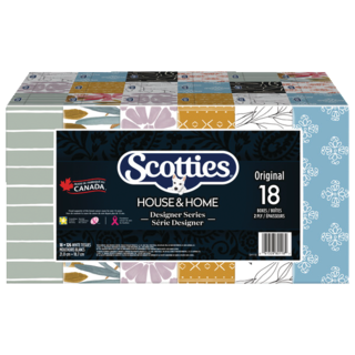 Scotties House & Home Facial Tissue, 2-Ply, 126 Sheets, 18-pk ...