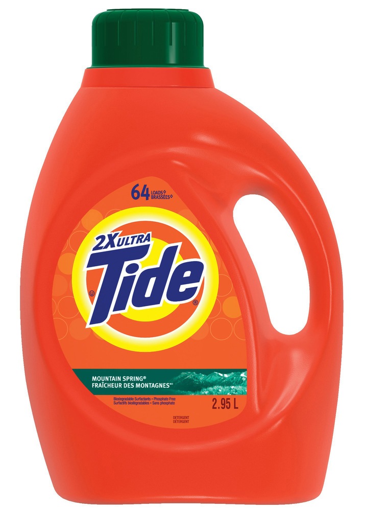Tide Mountain Spring Liquid Laundry Detergent, 64-Loads | Canadian Tire