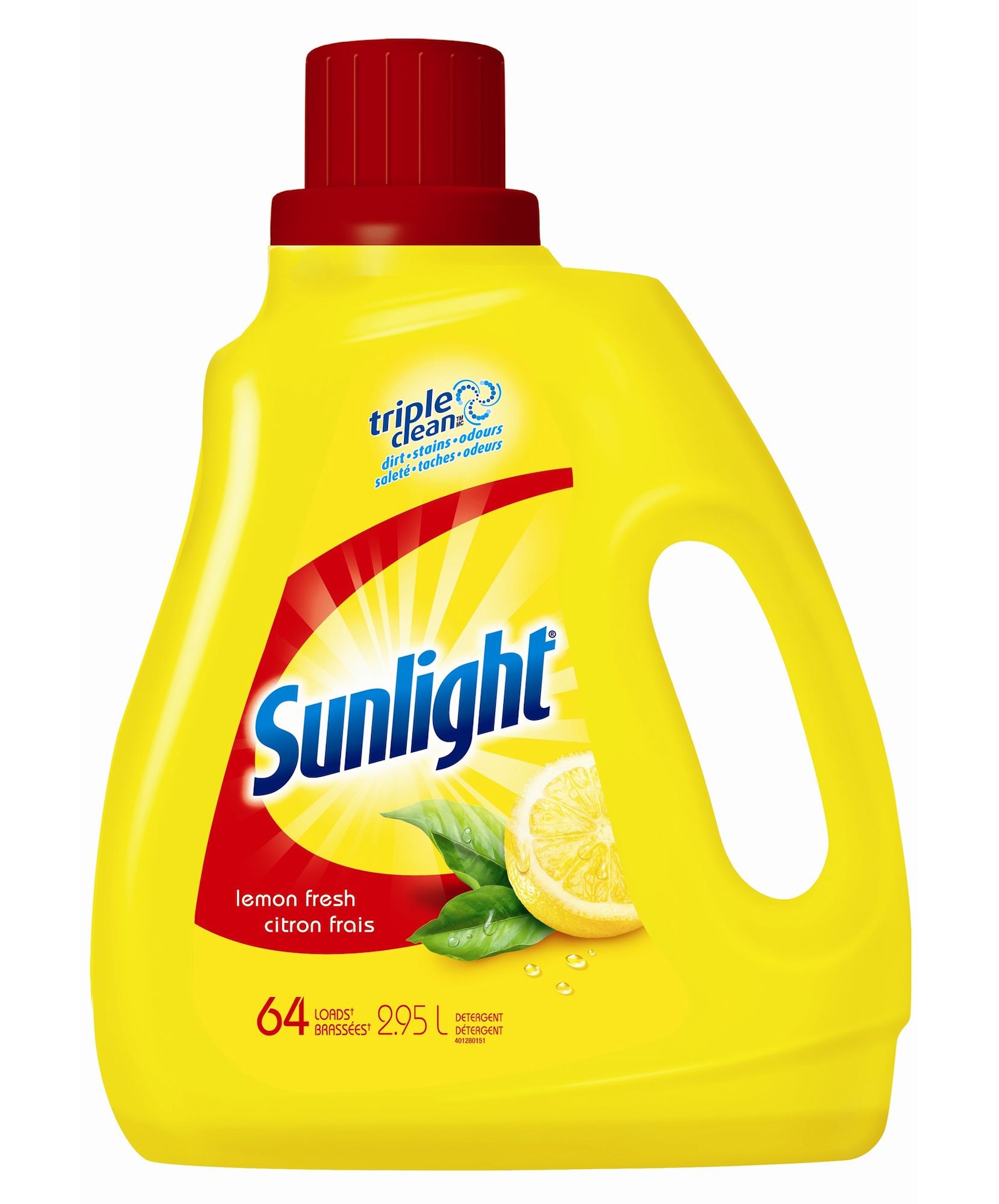 Sunlight Lemon Fresh Liquid Laundry Detergent, 64 Load | Canadian Tire
