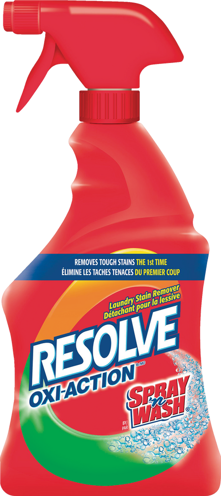 Resolve Spray'N Wash Spray Laundry Stain Remover with Oxi Action, 650 ...