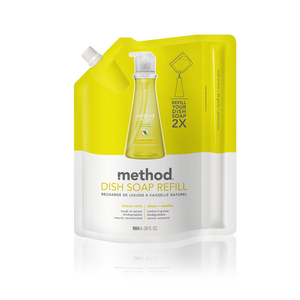 method Dish Detergent Refill, Lemon/Mint | Canadian Tire