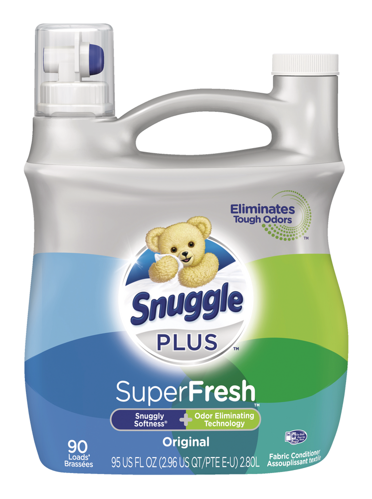 Snuggle Super Fresh Liquid Fabric Softener, Assorted Scents, 90-Load, 2 ...