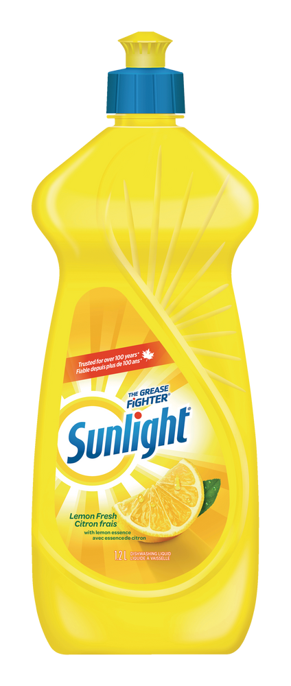 Sunlight Liquid Dish Soap, Lemon Fresh Scent, 1.2-L | Canadian Tire