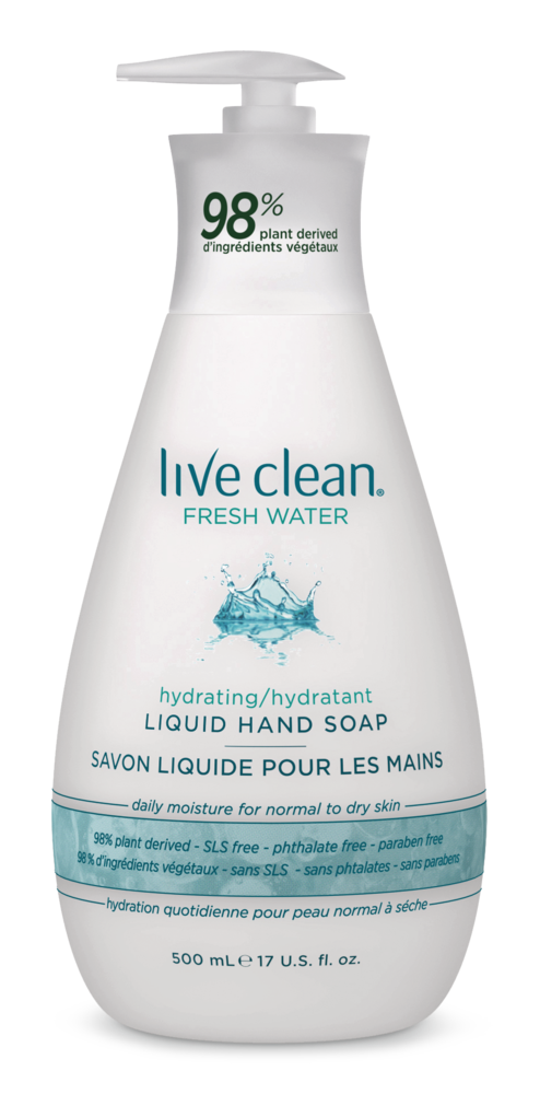 Live Clean® Liquid Hand Soap with Pump, Assorted Scents, 500-mL ...