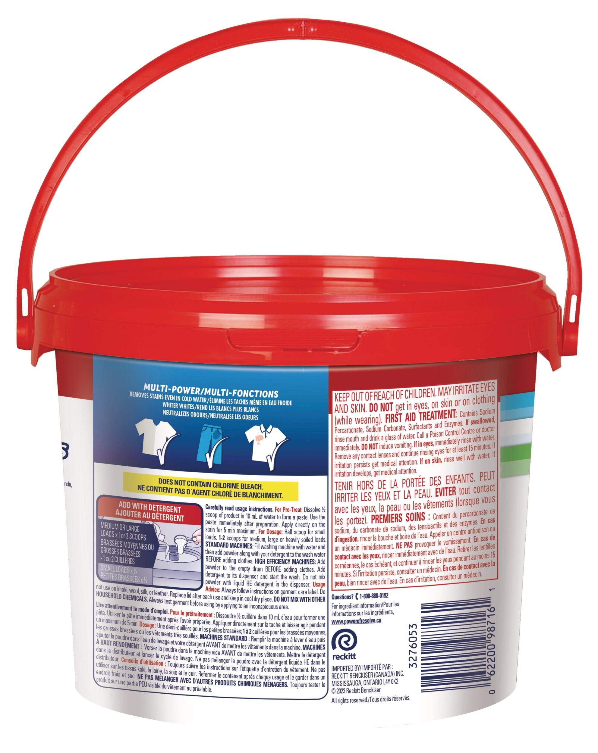 Resolve In Wash Laundry Stain Remover Powder with Oxi Action Crystal ...