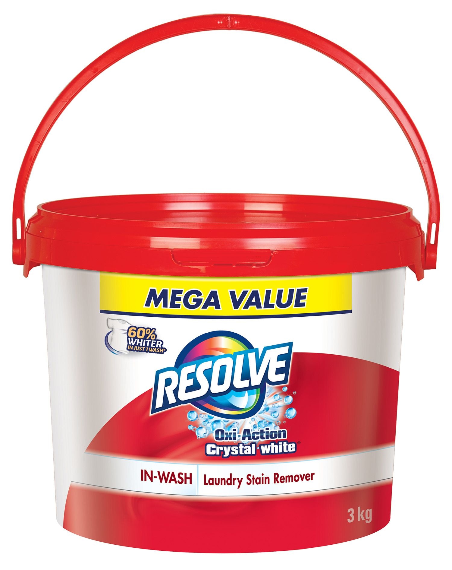 Resolve In Wash Laundry Stain Remover Powder with Oxi Action Crystal ...