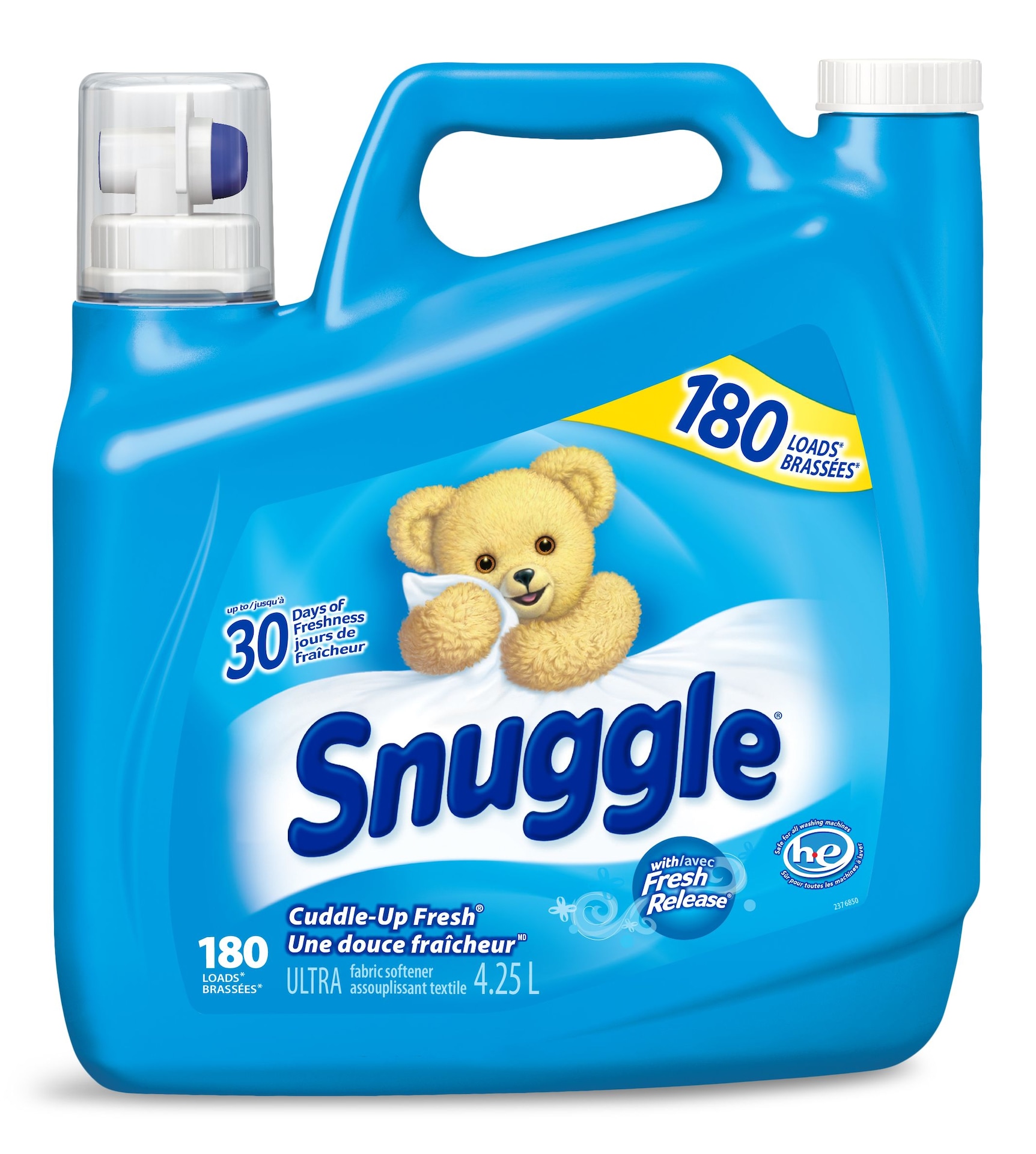 Snuggle Cuddle Up Liquid Fabric Softener, Fresh Scent, 180-Load, 4.25-L | Canadian Tire