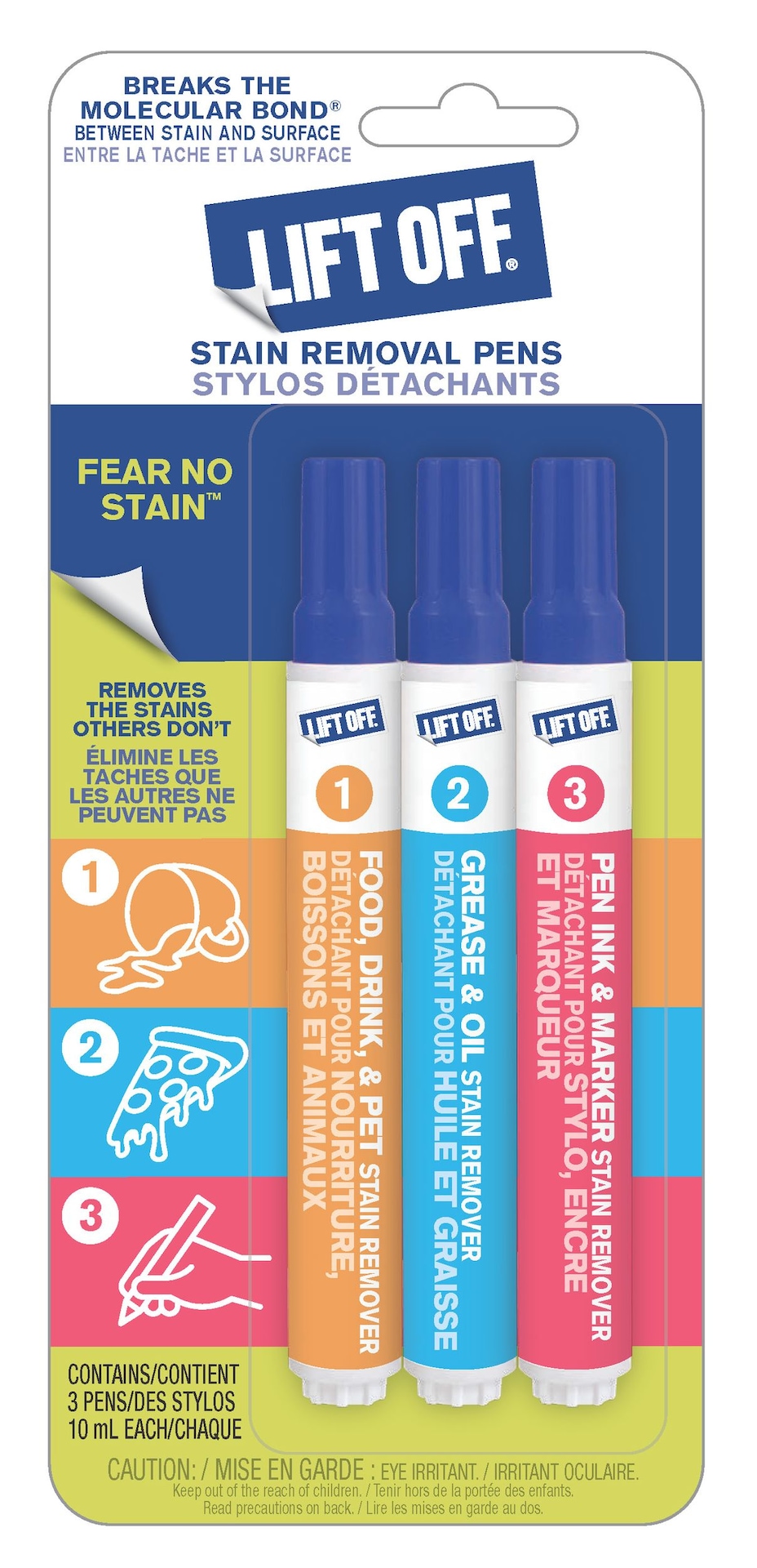 Motsenbocker's Lift Off 3-Pack Multi-Stain Remover Pens for Clothing ...