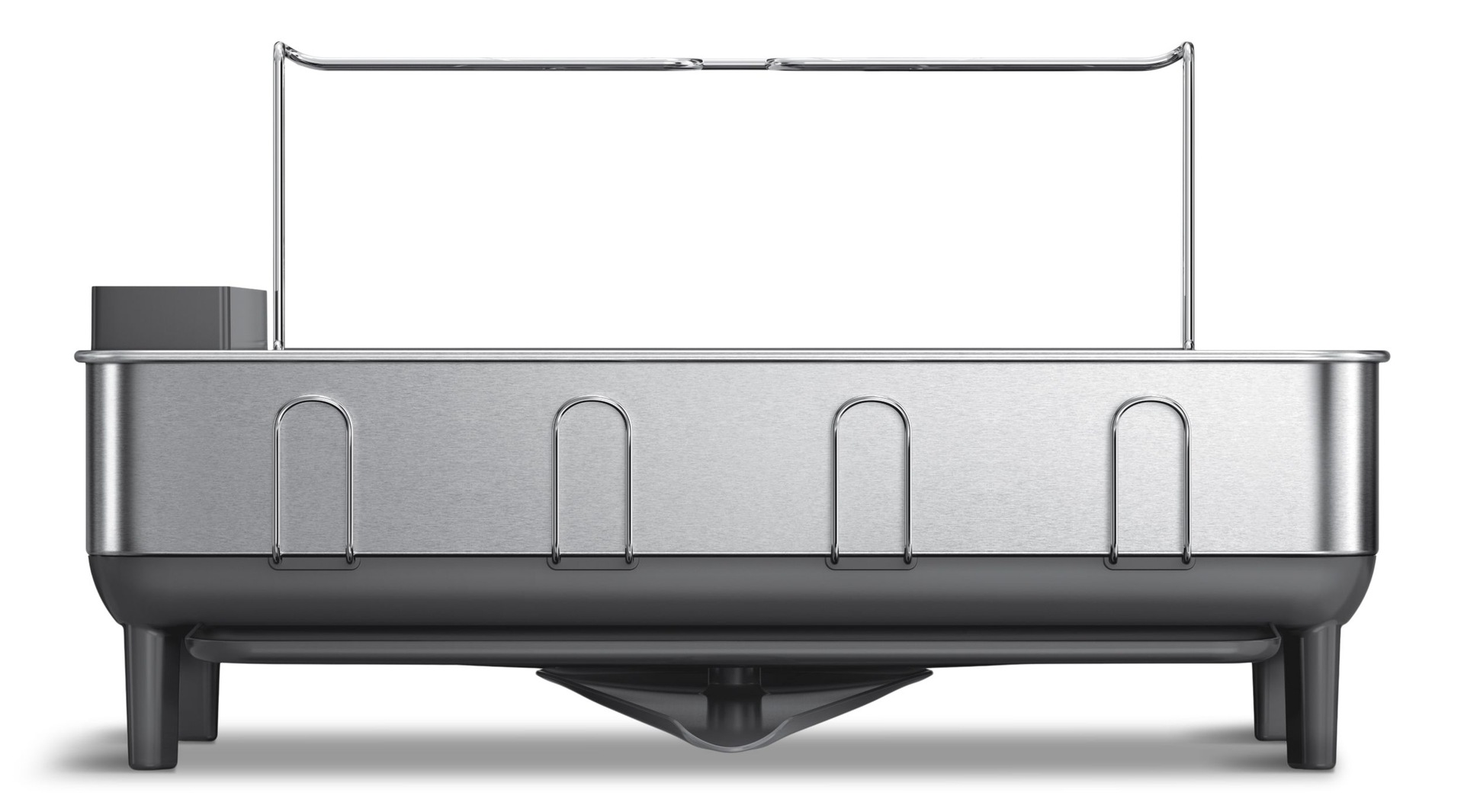 Simplehuman Large Steel Frame Dish Rack, Brushed Finish | Canadian Tire