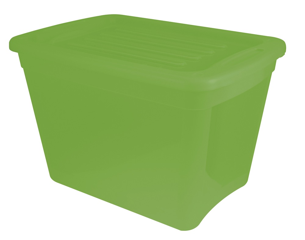 Bella Storage Solution Solid Coloured Container, Assorted, 68-L ...