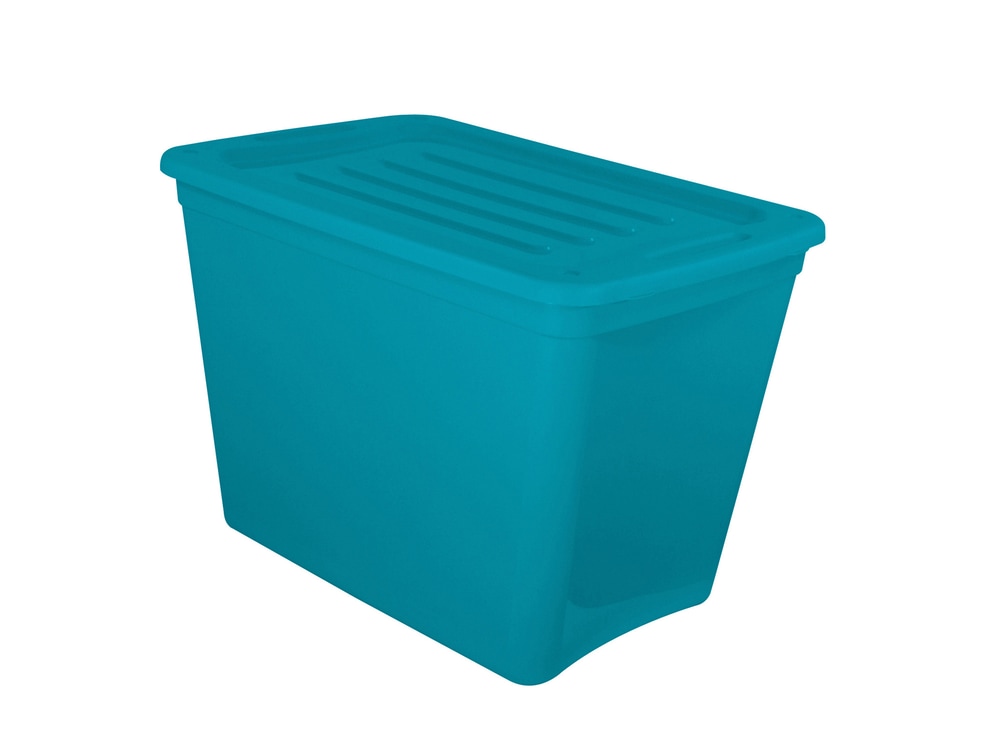 Bella Storage Solution Translucent Coloured Container, 68-L | Canadian Tire