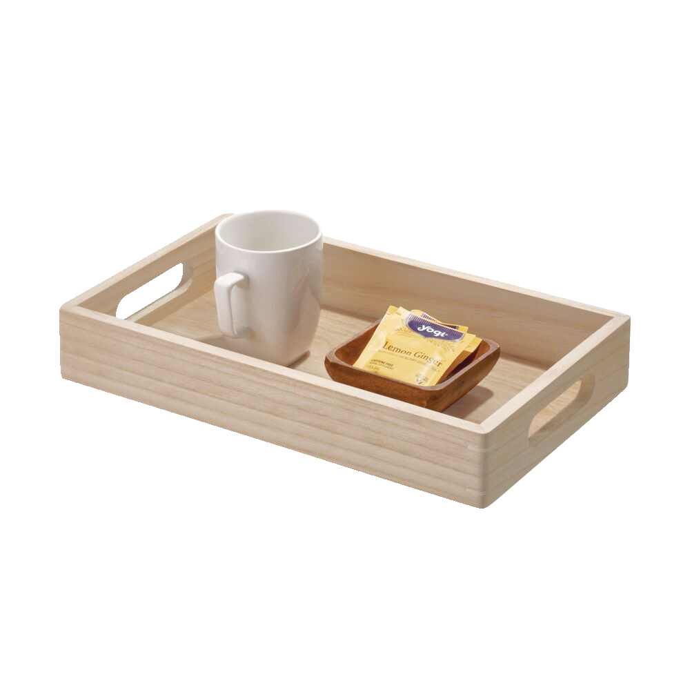 The Home Edit by iDESIGN Small Wood Serving Tray, 3.9-L | Canadian Tire