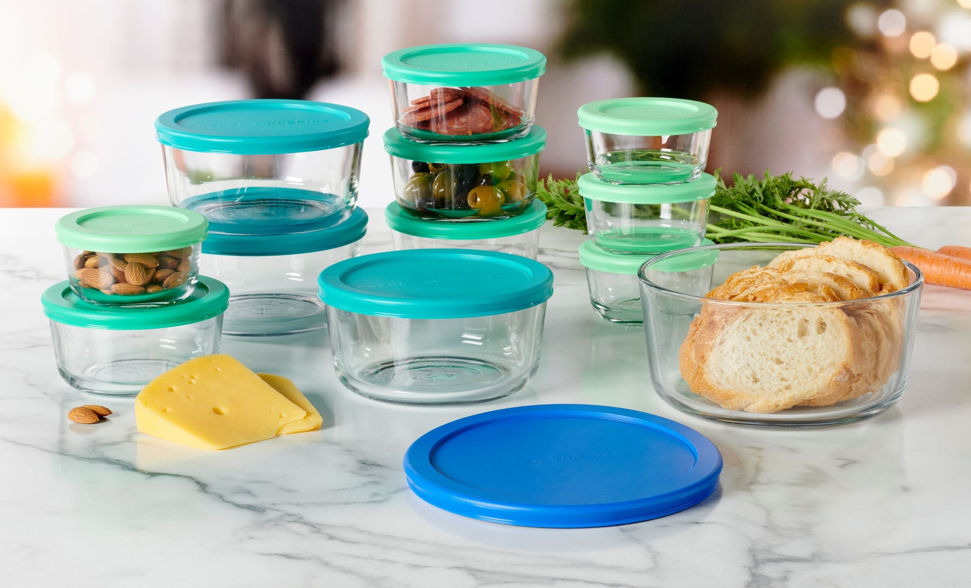 Anchor glass containers store