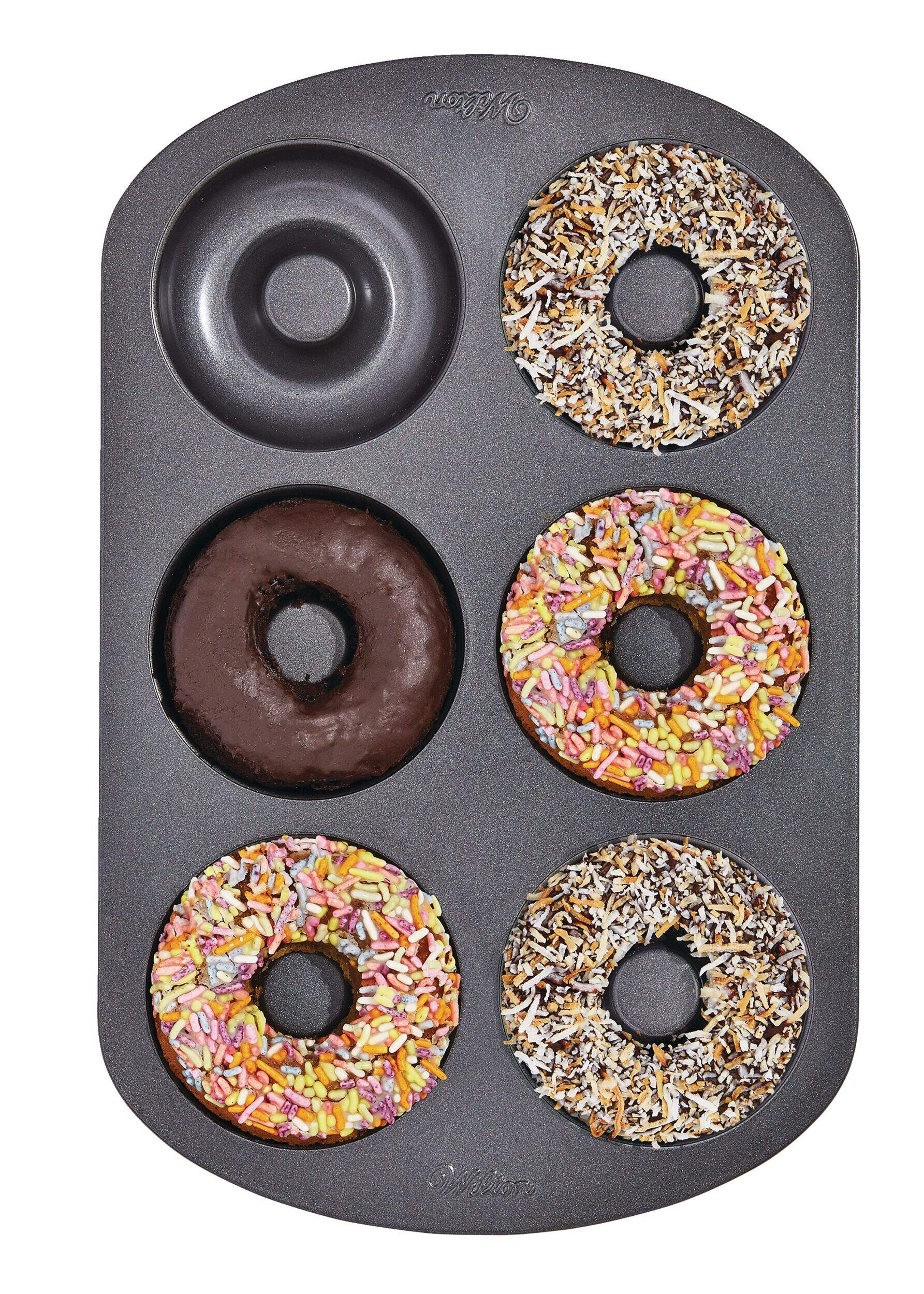 Wilton Gourmet Choice Non-Stick Donut Pan, 6-Cup | Canadian Tire