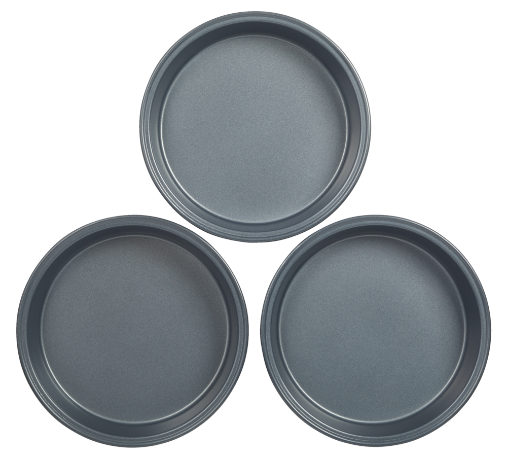 MASTER Chef Non-Stick Round Cake Pans, 8-in, 3-pc | Canadian Tire