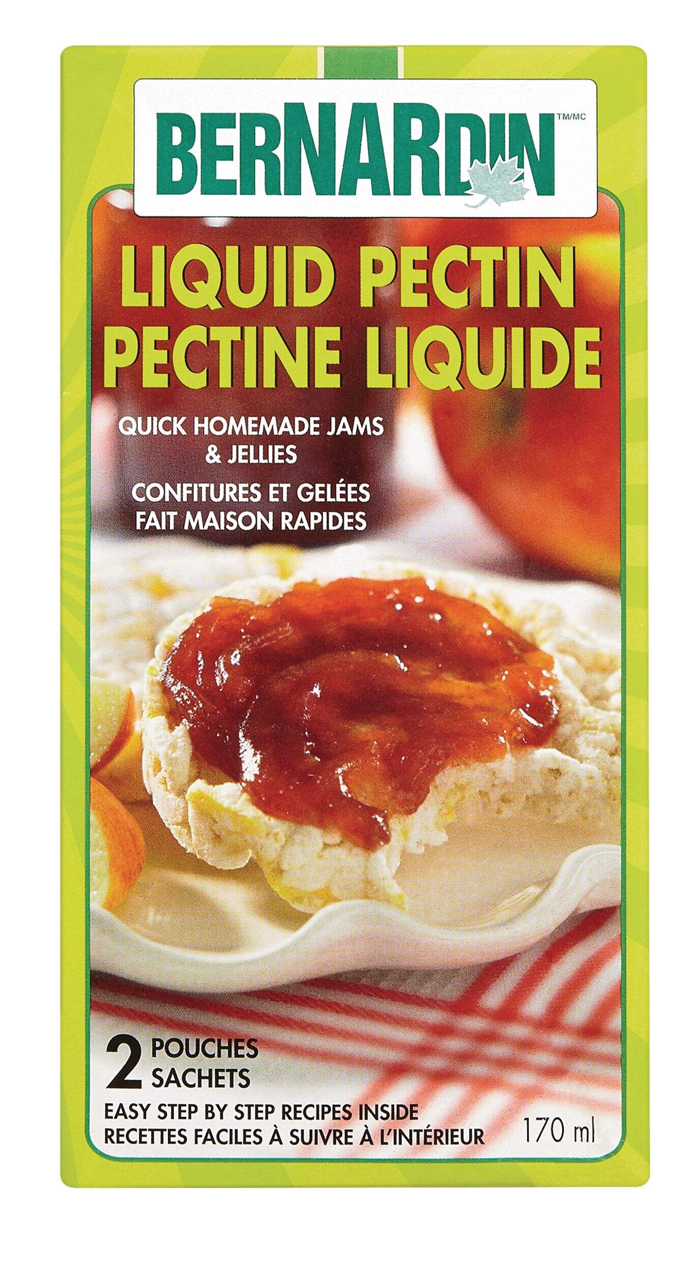 Bernardin Liquid Pectin, 2 pouches, 170-mL | Canadian Tire