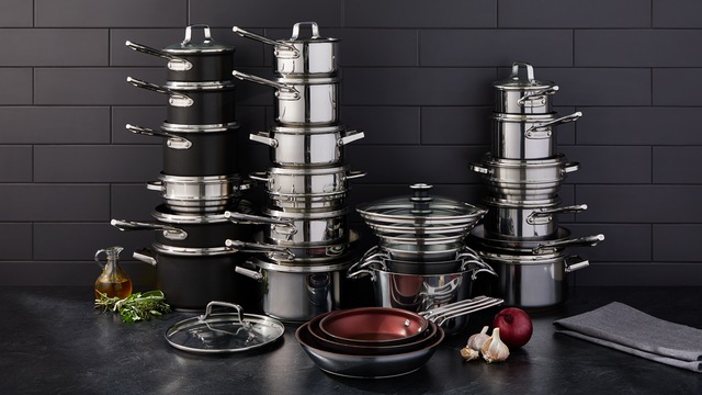 PADERNO Stackable Stainless Steel Cookware Set, 10-pc | Canadian Tire