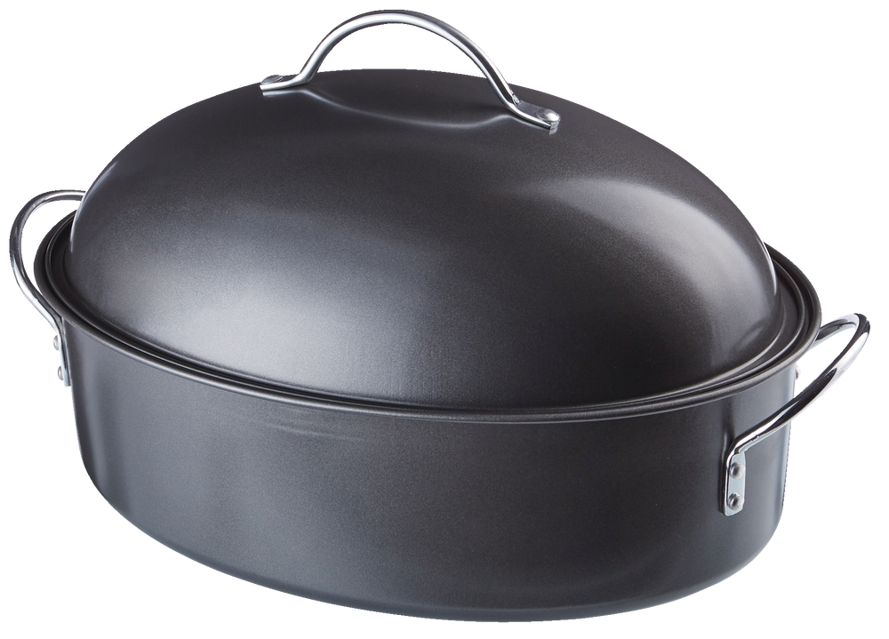 MASTER Chef Dome Roaster w/ Removable Rack, Xylan Non-Stick, 41 x 28cm ...