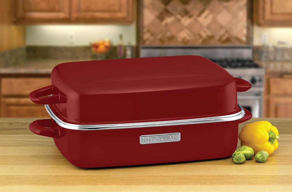 KitchenAid Enamel on Steel Double Roaster, 18-in | Canadian Tire