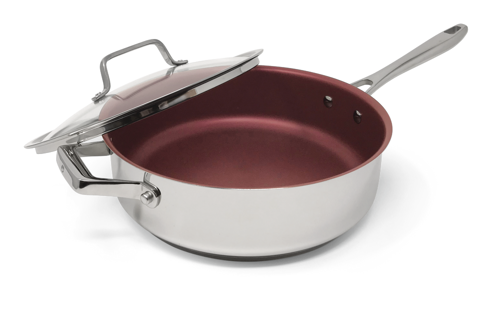 Poêle géante PADERNO Signature canadienne, antiadhésive, allant au four ...