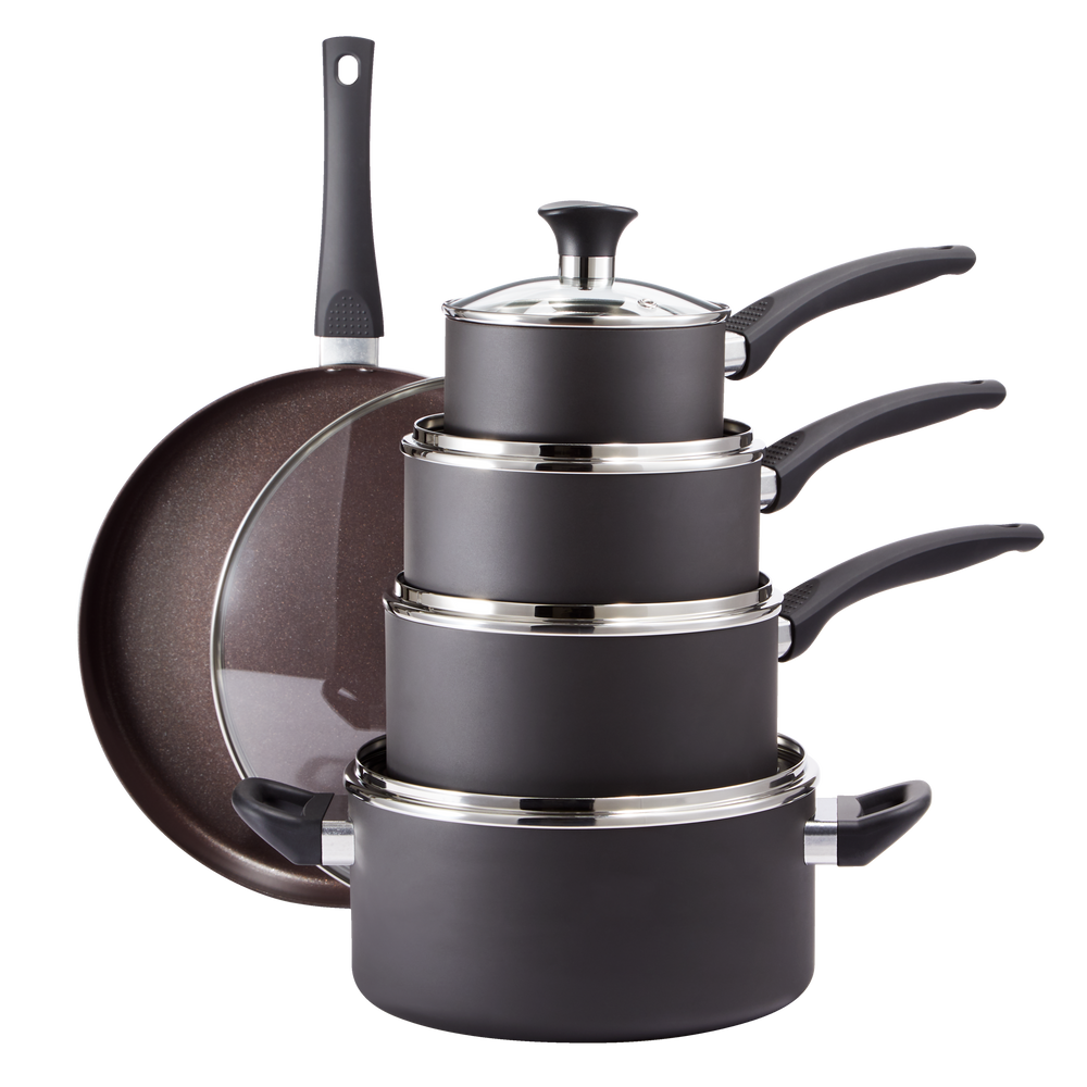 Vida by PADERNO Everyday Series Non-Stick Cookware Set, PFOA-Free, Oven ...