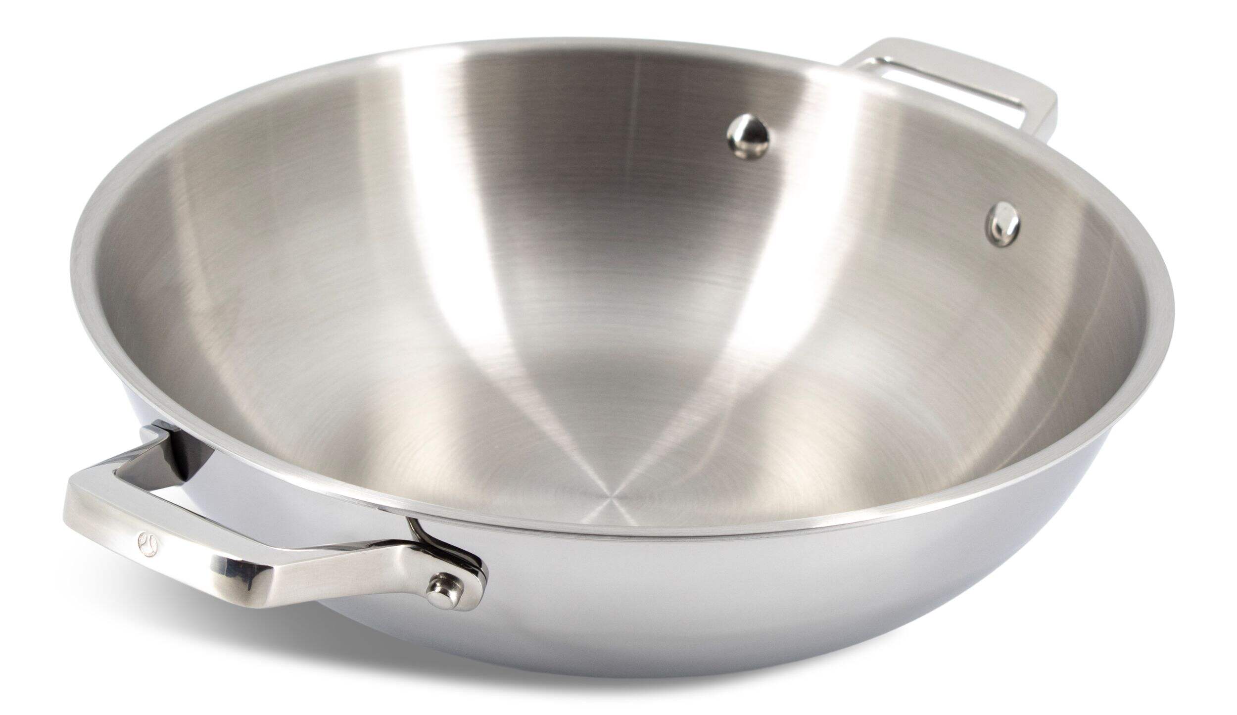 PADERNO 3-Ply Clad Stainless Steel Wok, 32-cm | Canadian Tire