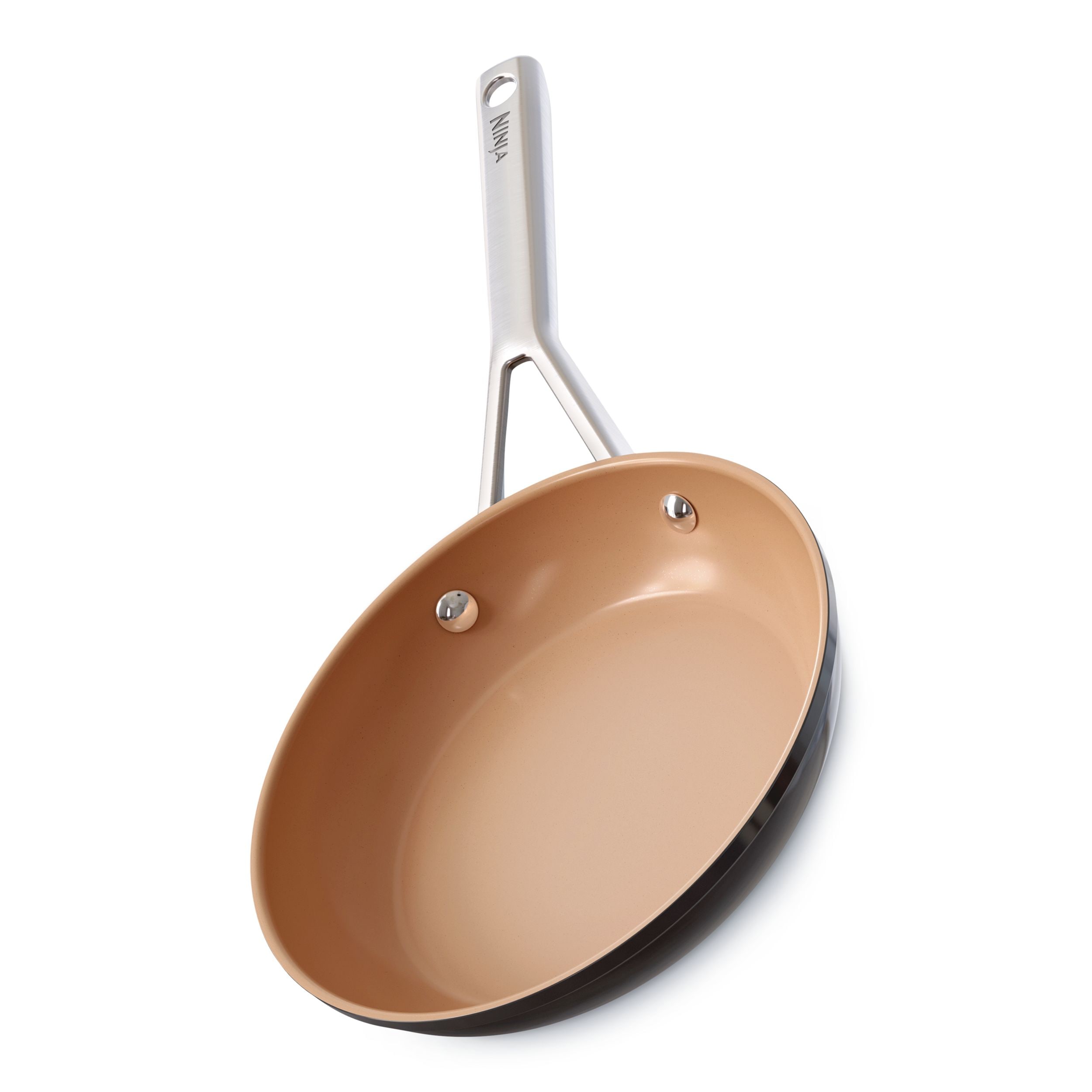 Ninja Ceramic Frypan, Dishwasher & Oven Safe, Dark Grey, 8-in ...