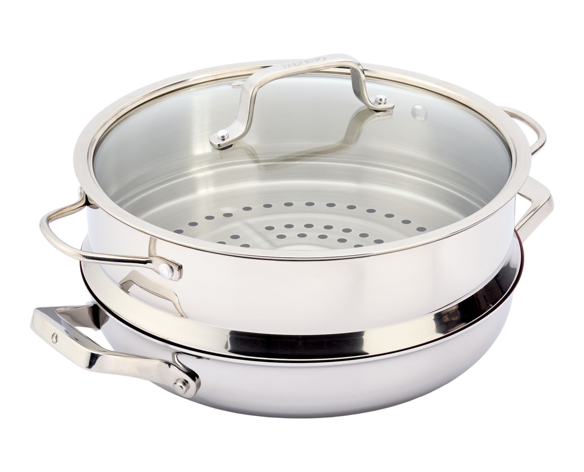 PADERNO Chef's Choice Non-Stick Pan with Steamer | Canadian Tire