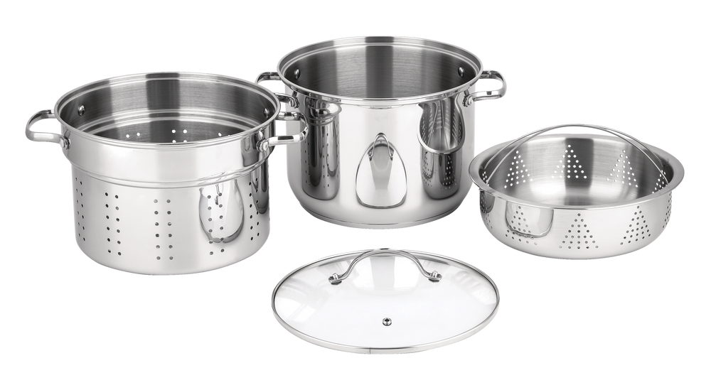 MASTER Chef Stainless Steel Pasta Pot Set, 8qt | Canadian Tire