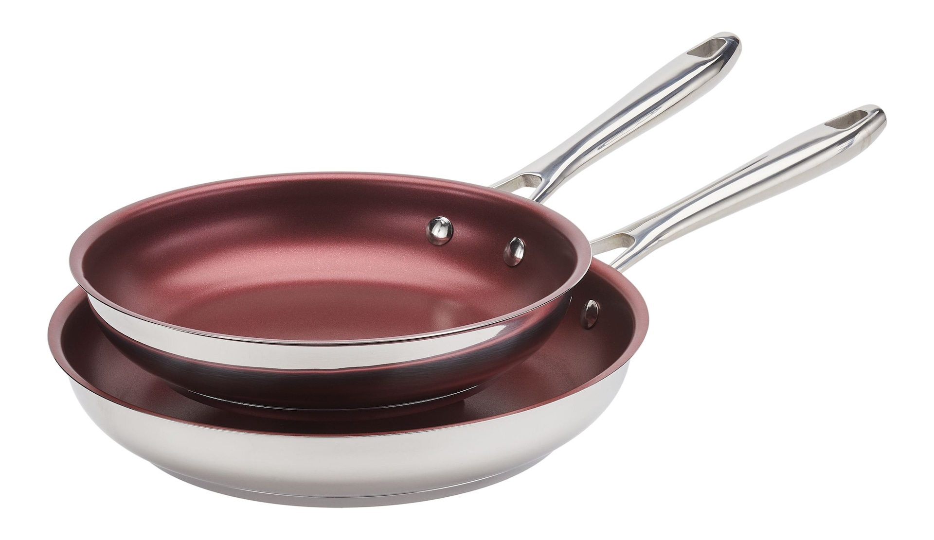 PADERNO Canadian Signature Stainless Steel Non-Stick Frying Pan ...